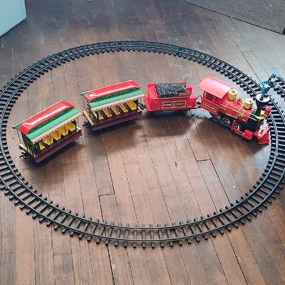 Toys | Classic Red Toy Train Set | Poshmark